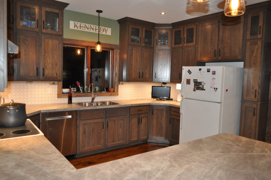 From Dated to Rustic Modern: Kitchen Remodel - Messy Kennedy